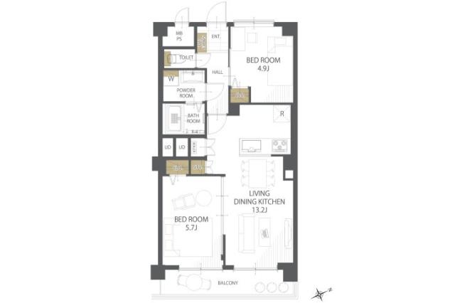 常盤平コーポ|中古マンション購入情報【LANDCREATE】Bm96638